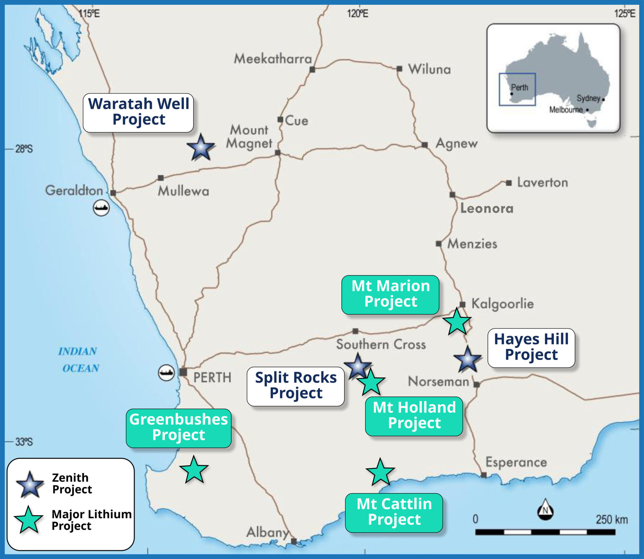 Lithium - Zenith Minerals